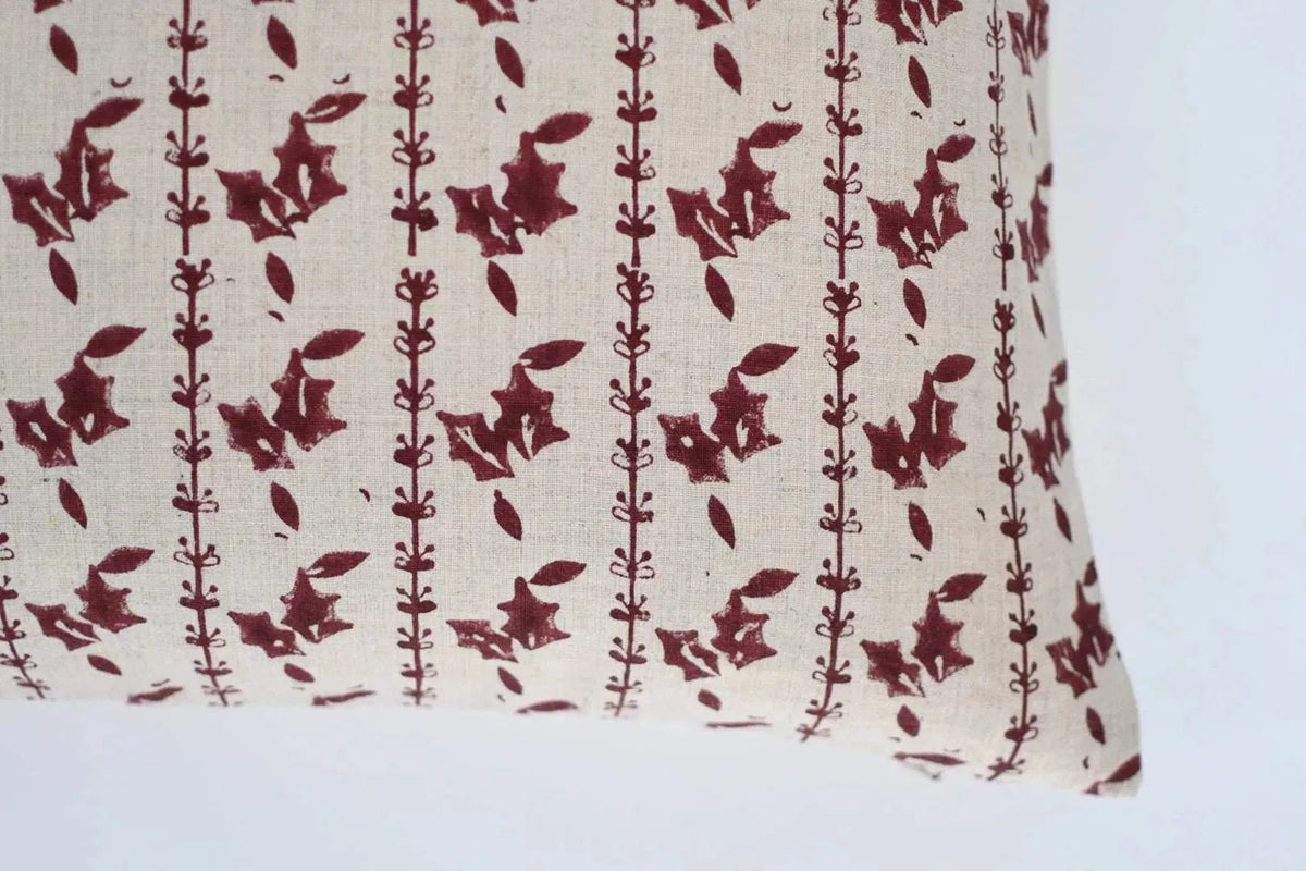 Shop William Block Print Pillow Cover Online – Rohiyaan